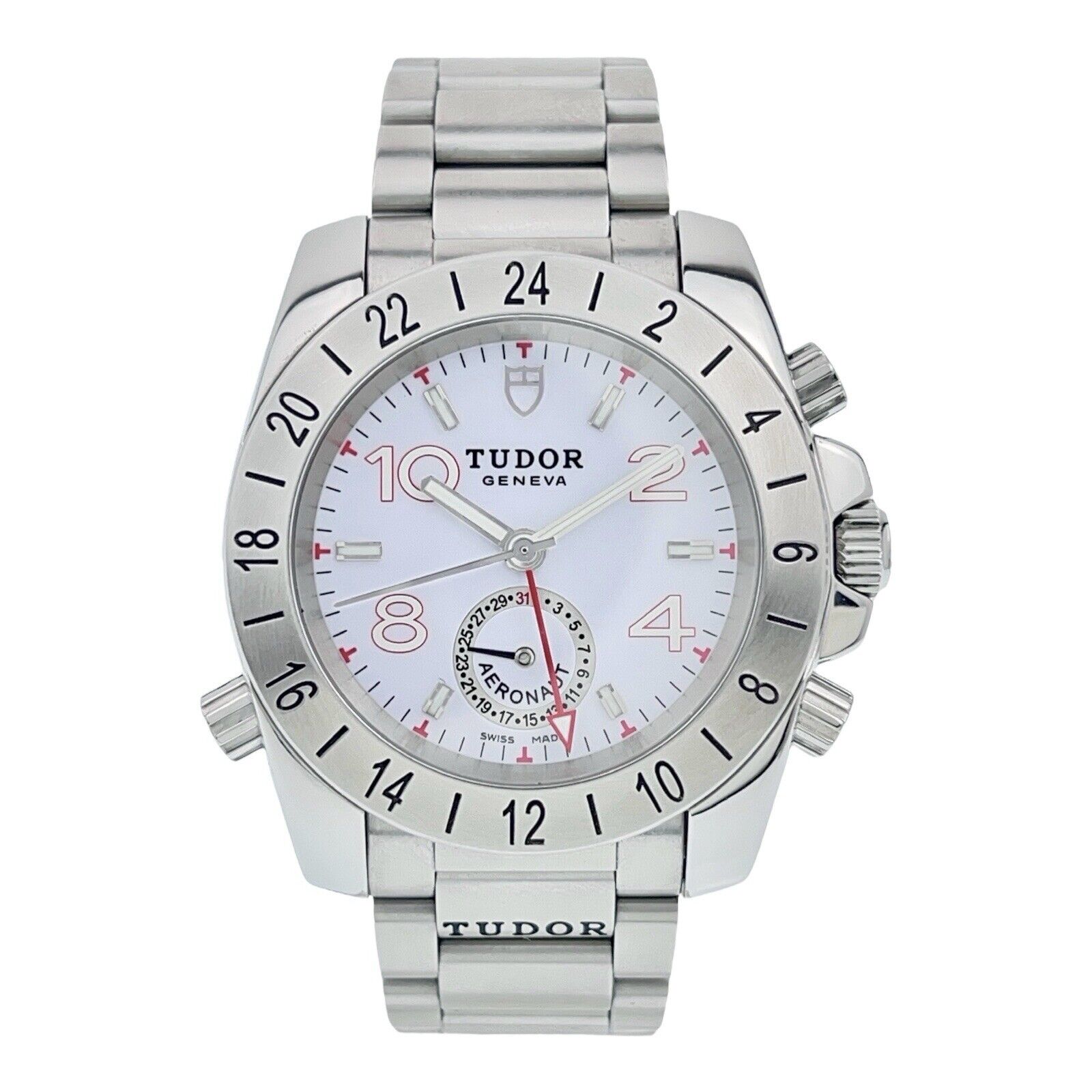 Tudor Aeronaut GMT Stainless Steel White Dial 40.5mm Automatic Men’s W ...