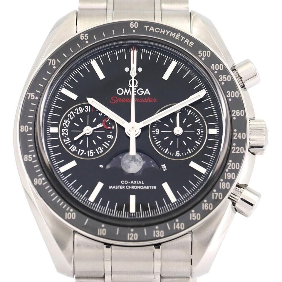 Omega Speedmaster Moonphase Co-Axial Master Men's Watch 304.30.44.52.0 ...