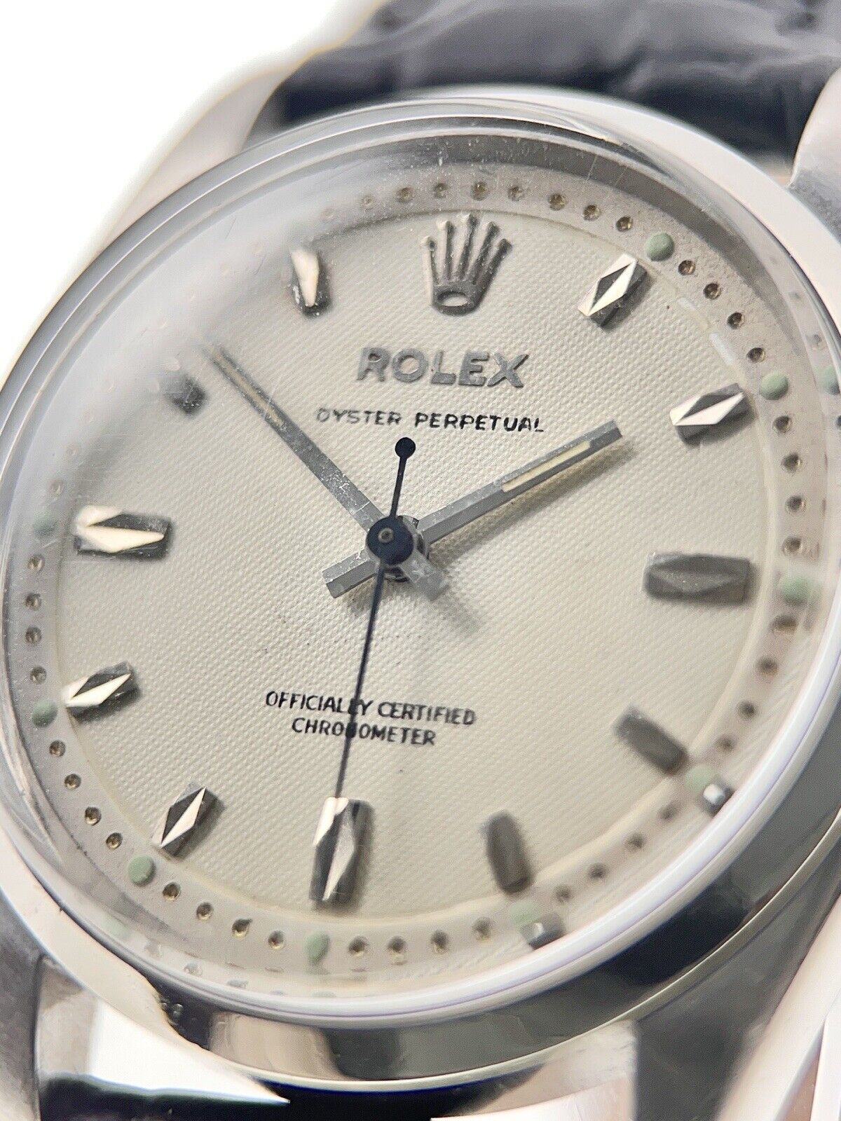 Rolex Oyster Perpetual 34mm Stainless Steel Automatic Men’s Watch 6564 ...