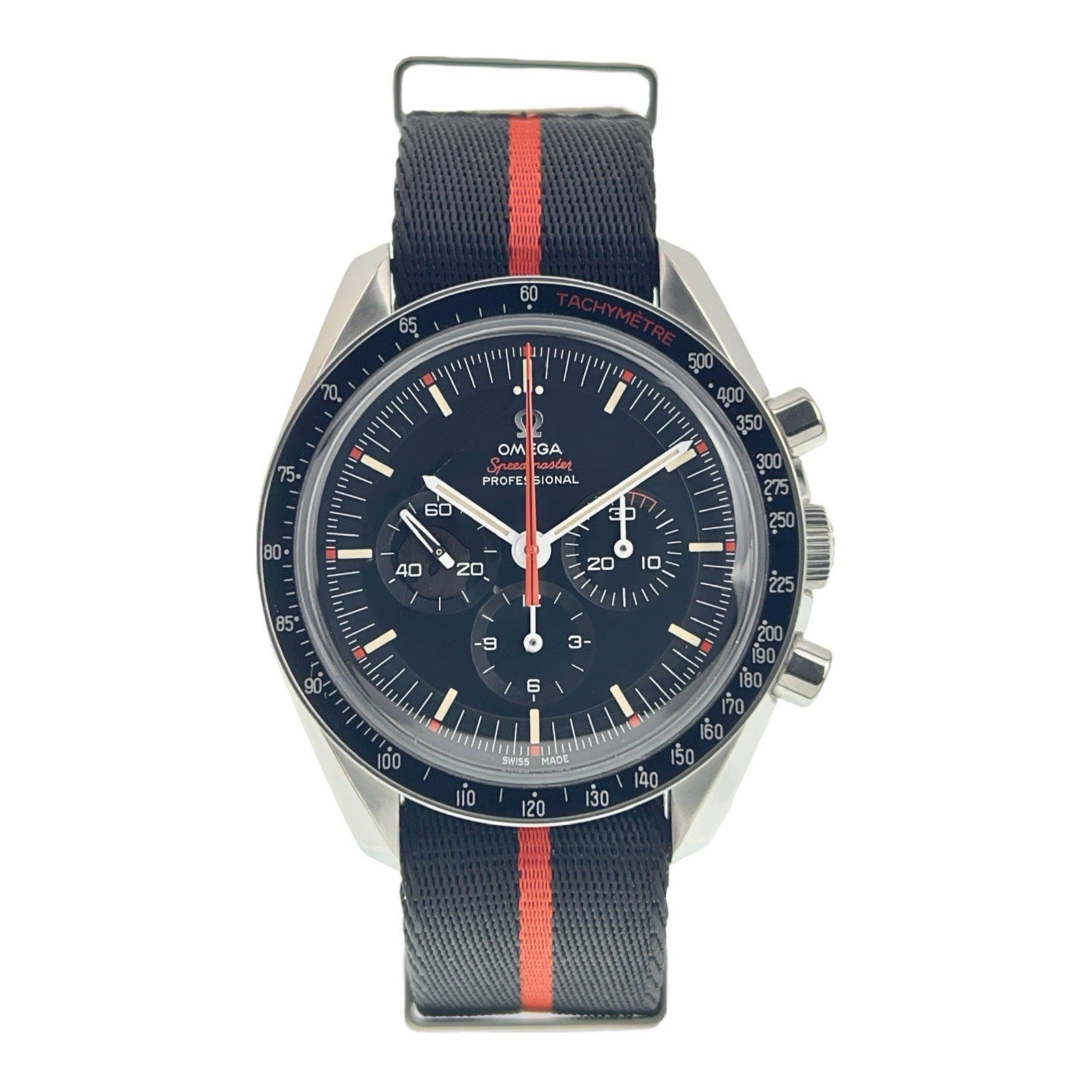 Omega Speedmaster Ultraman Steel Black Dial 42mm Manual Wind Watch - F ...