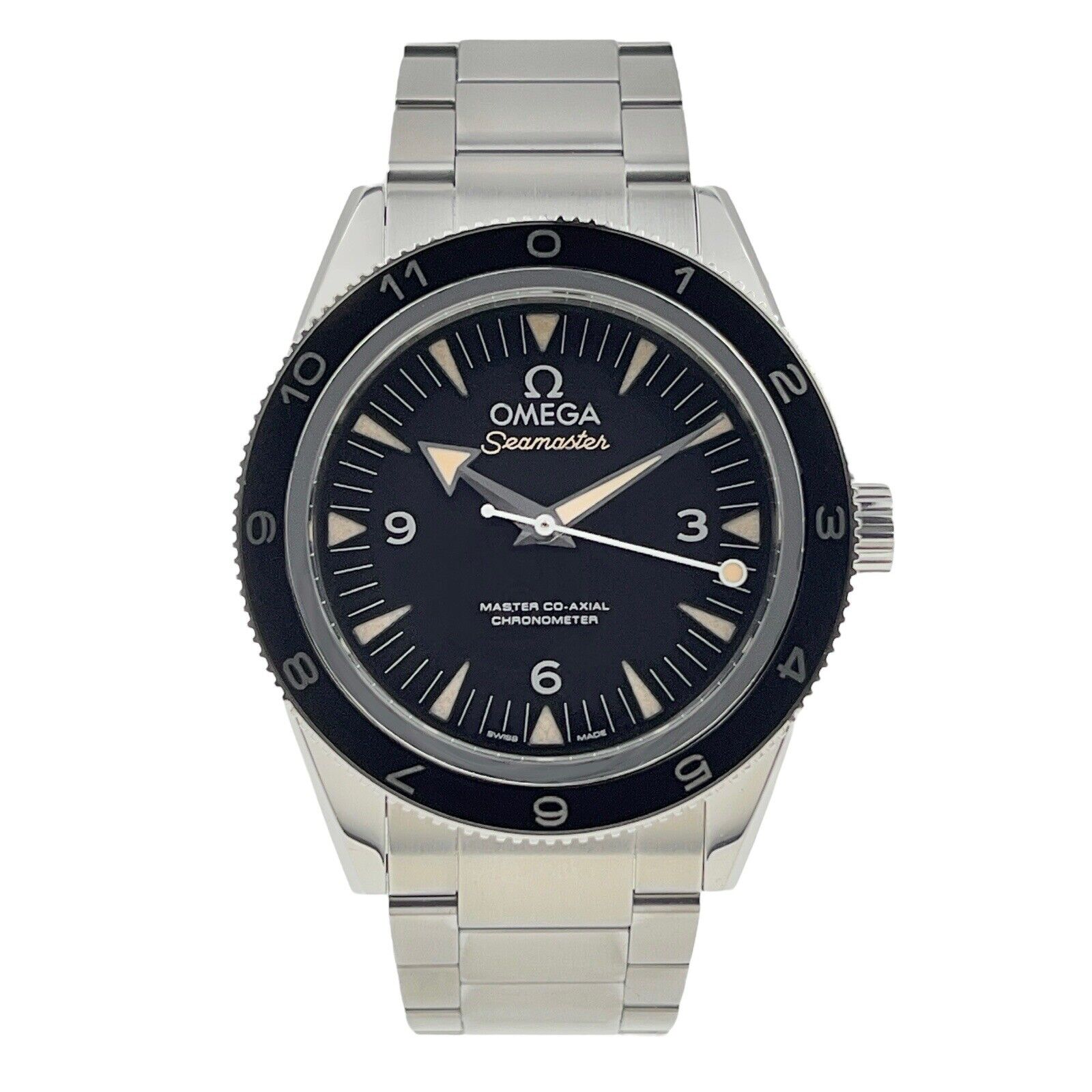 Omega Seamaster 300 Spectre LE Steel 41mm Automatic Men’s Watch - Full ...