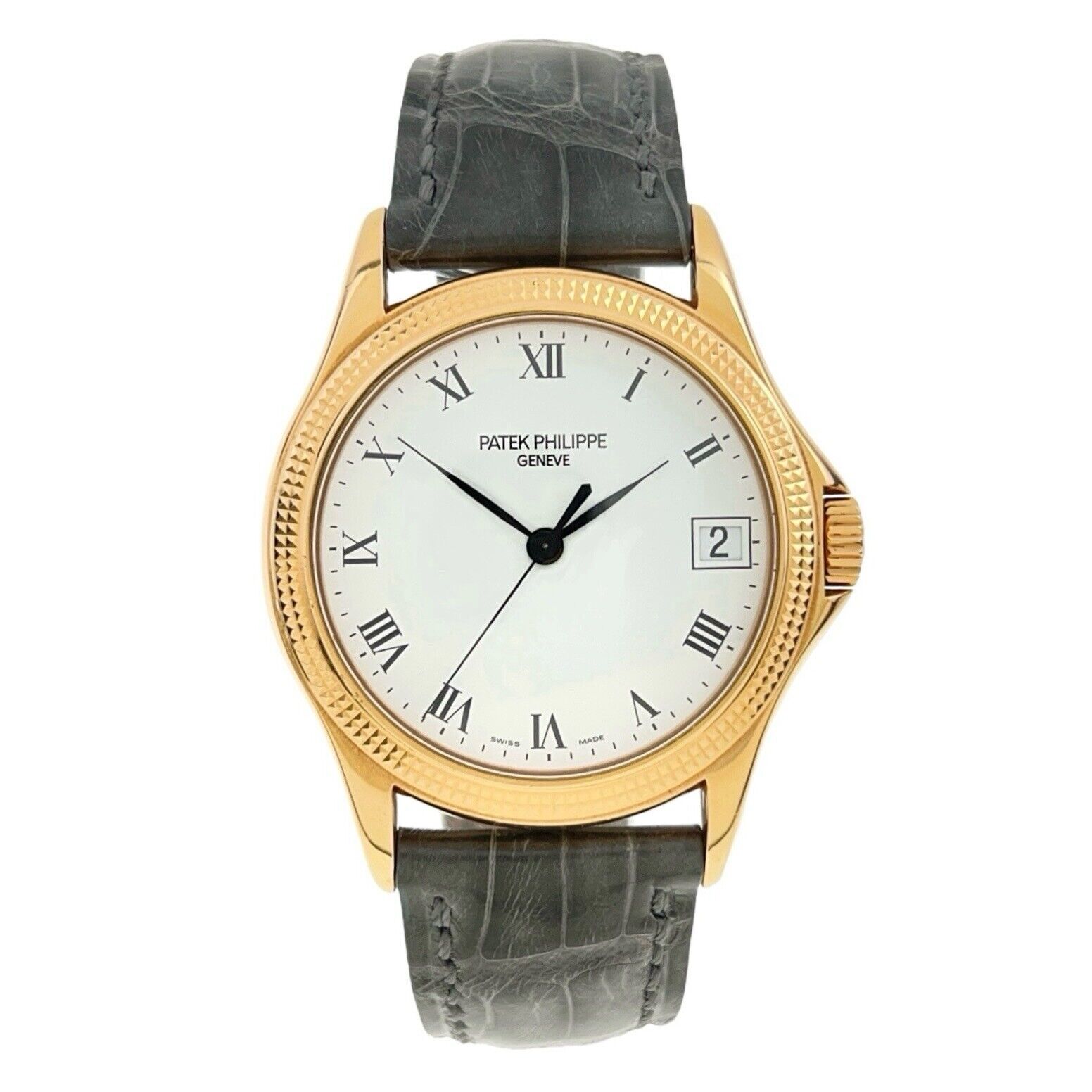 Patek Philippe Calatrava 18k Rose Gold 37mm Automatic Men’s Watch 5117 ...