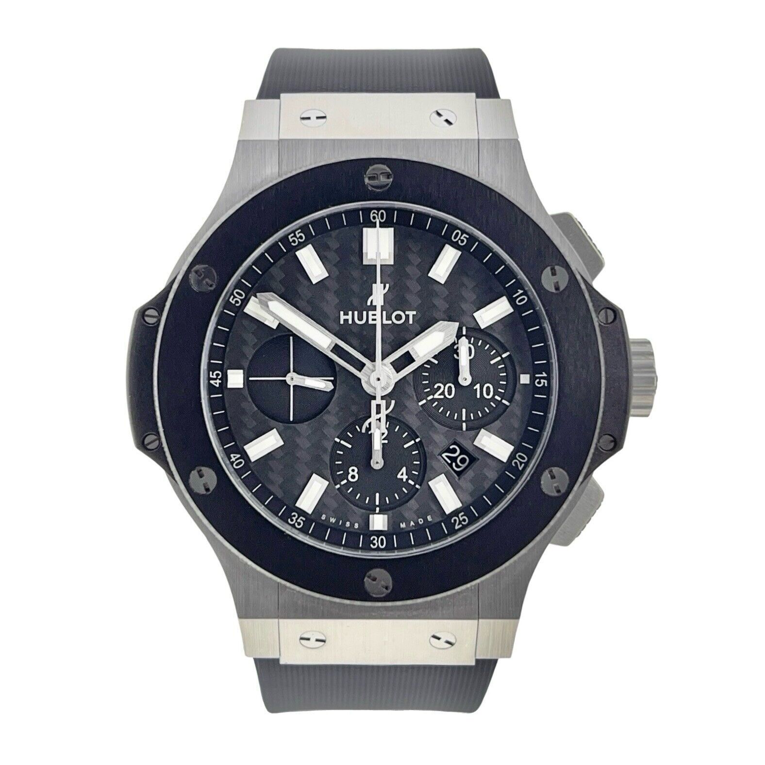 Hublot Big Bang Ceramic Black 44mm Automatic Men’s Watch 301.SM.1170.R ...