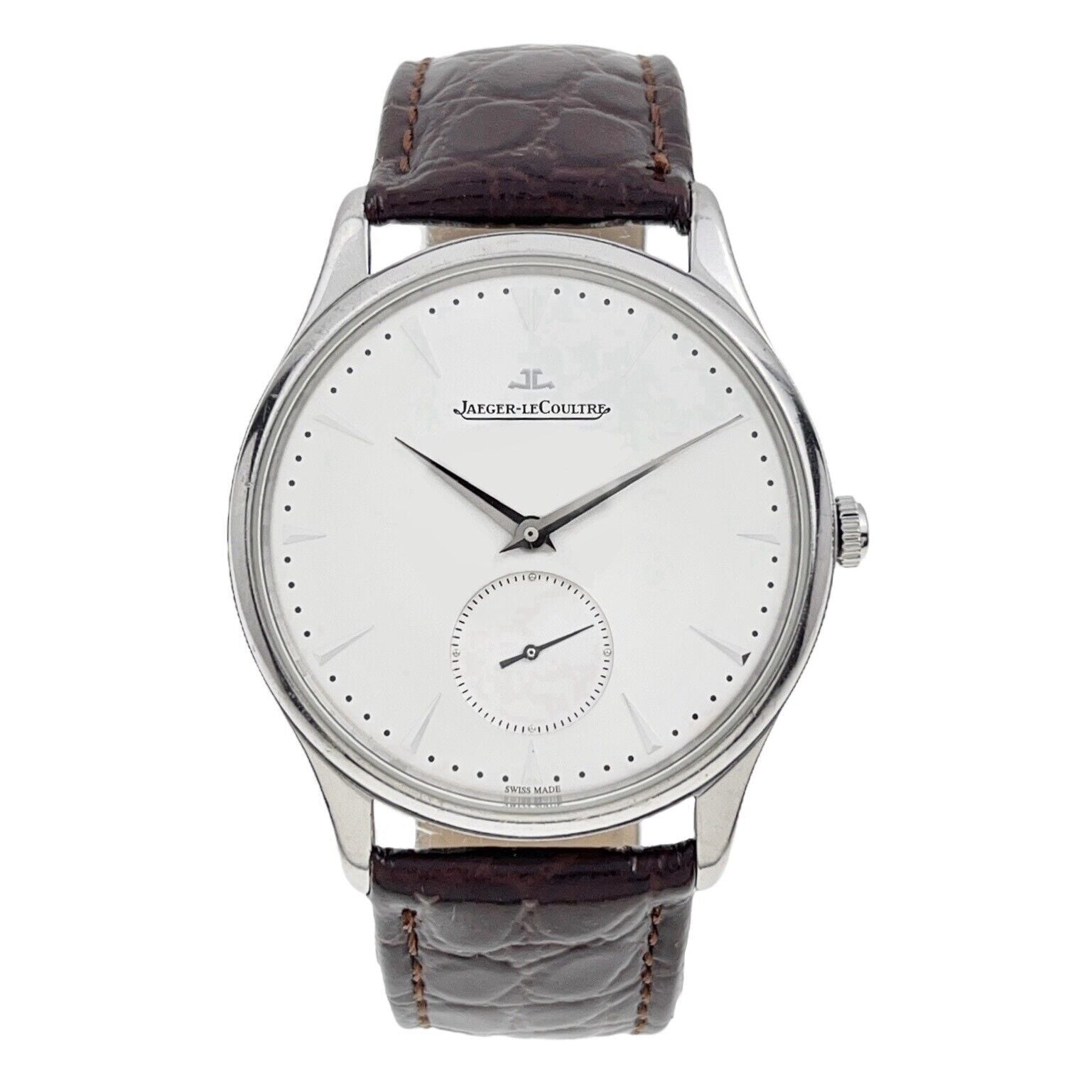 Jager LeCoultre Master Grande Ultra Thin Stainless Steel 40mm Automati ...