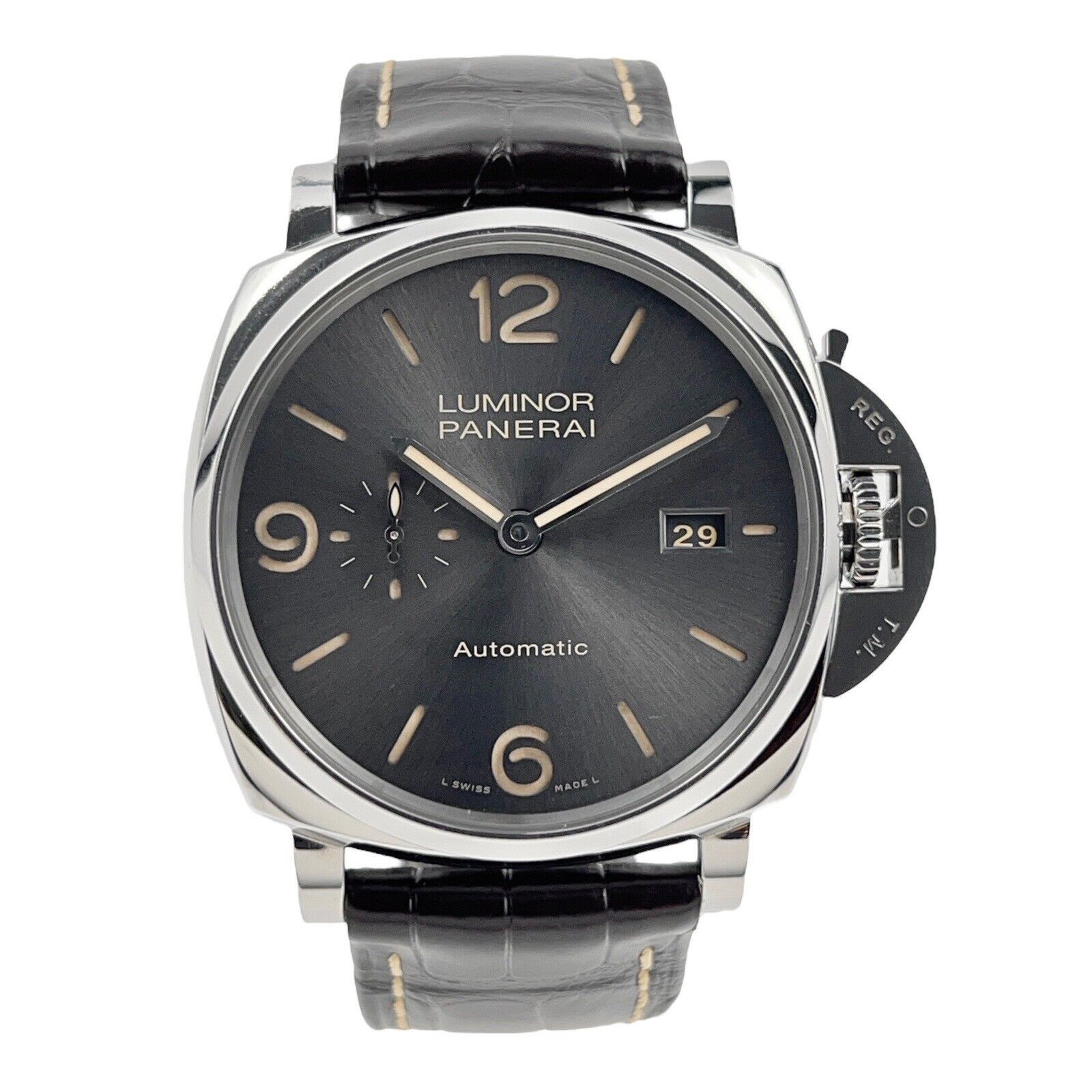Panerai Luminor Due 45mm Automatic Grey Dial Men's Watch PAM00943 Watc ...