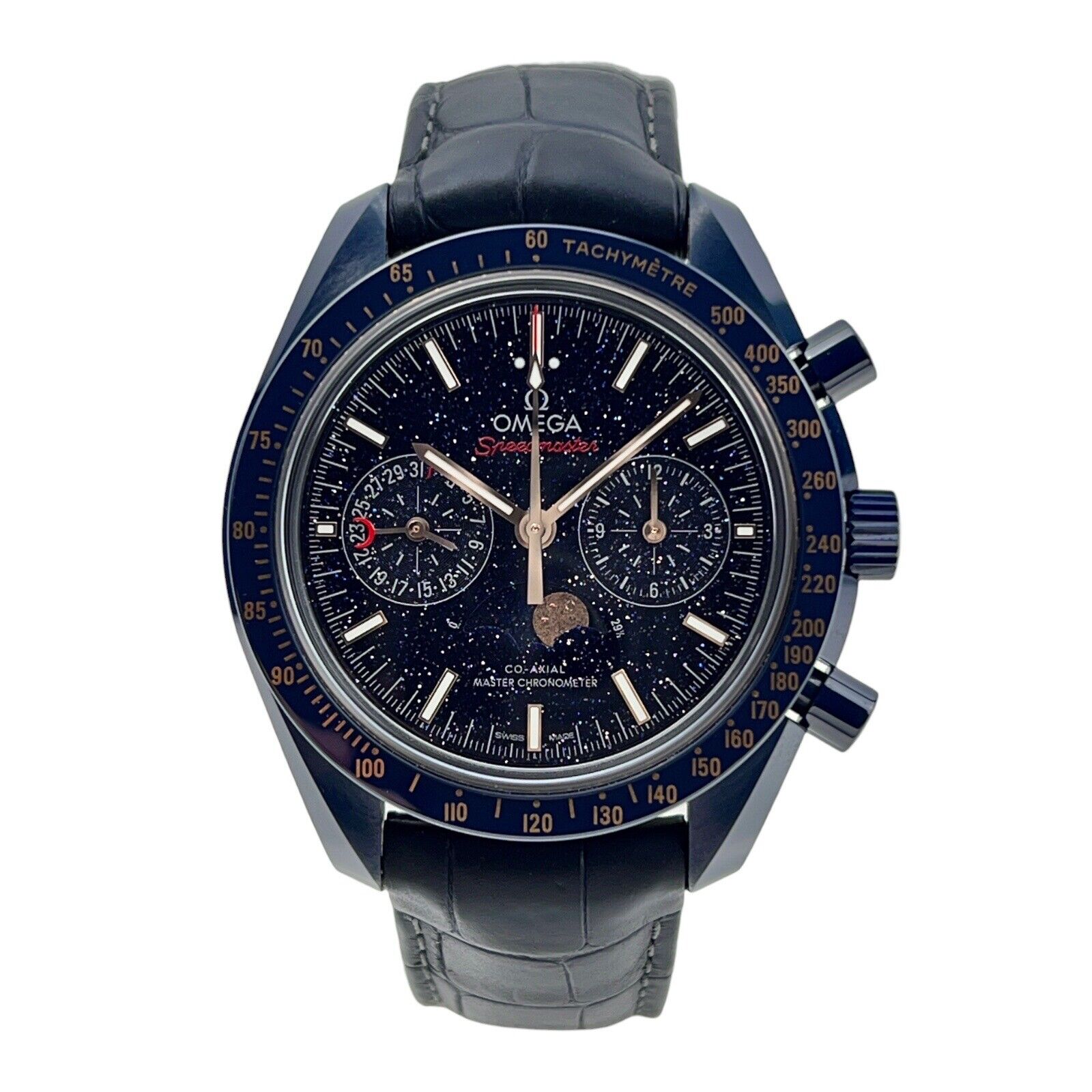 Omega Speedmaster Professional Moonphase Ceramic Aventurine 304.93.44 ...