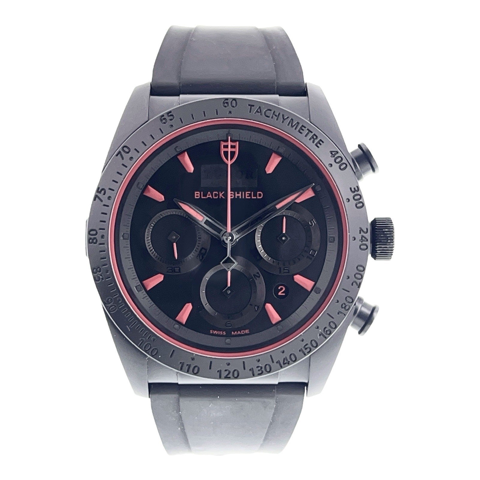 Tudor Fastrider Black Shield Ceramic Black Dial 42mm Automatic Mens Wa ...