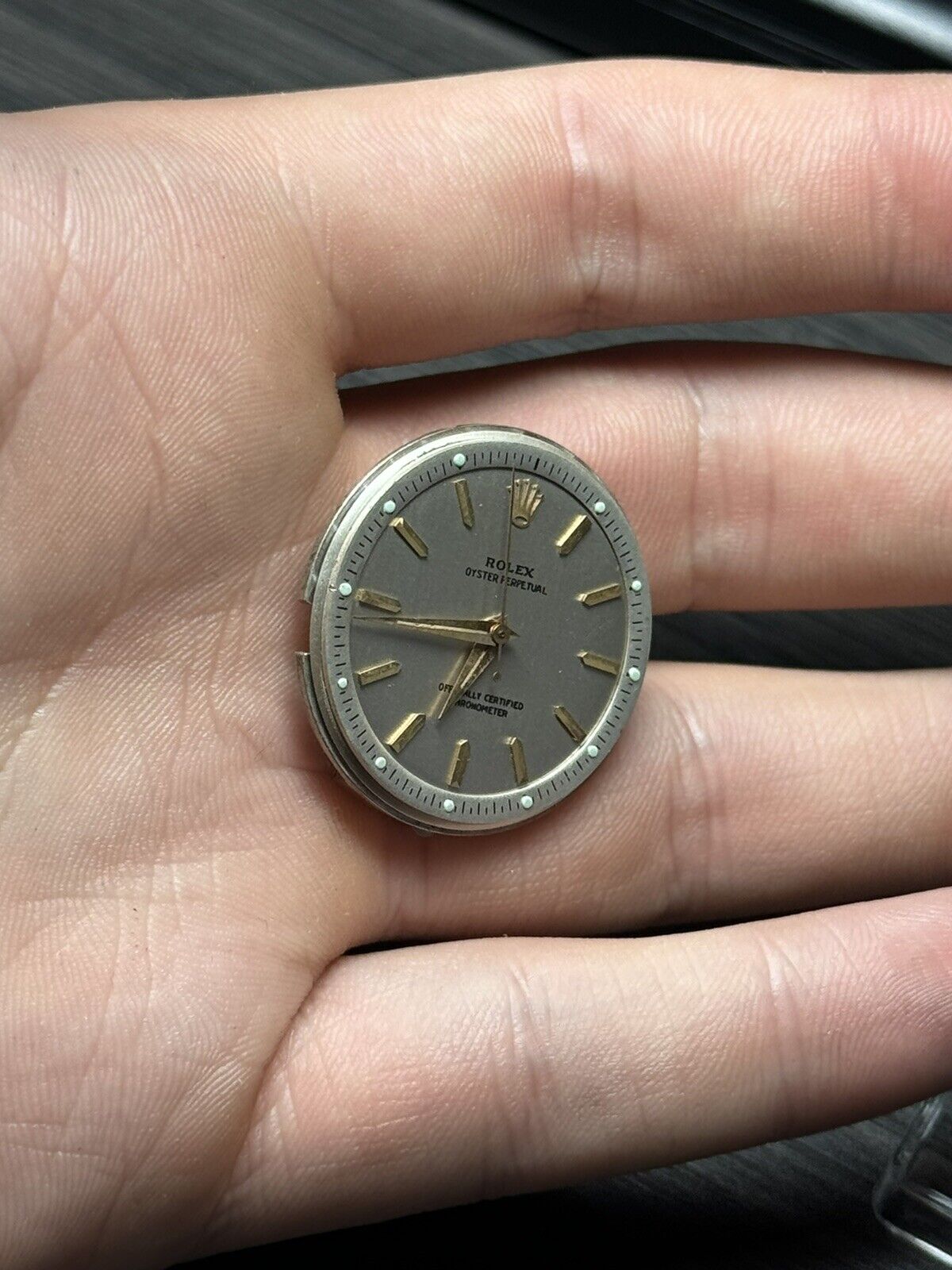 Original Rolex 1030 Automatic Movement perfect Butterfly Perpetual - A ...