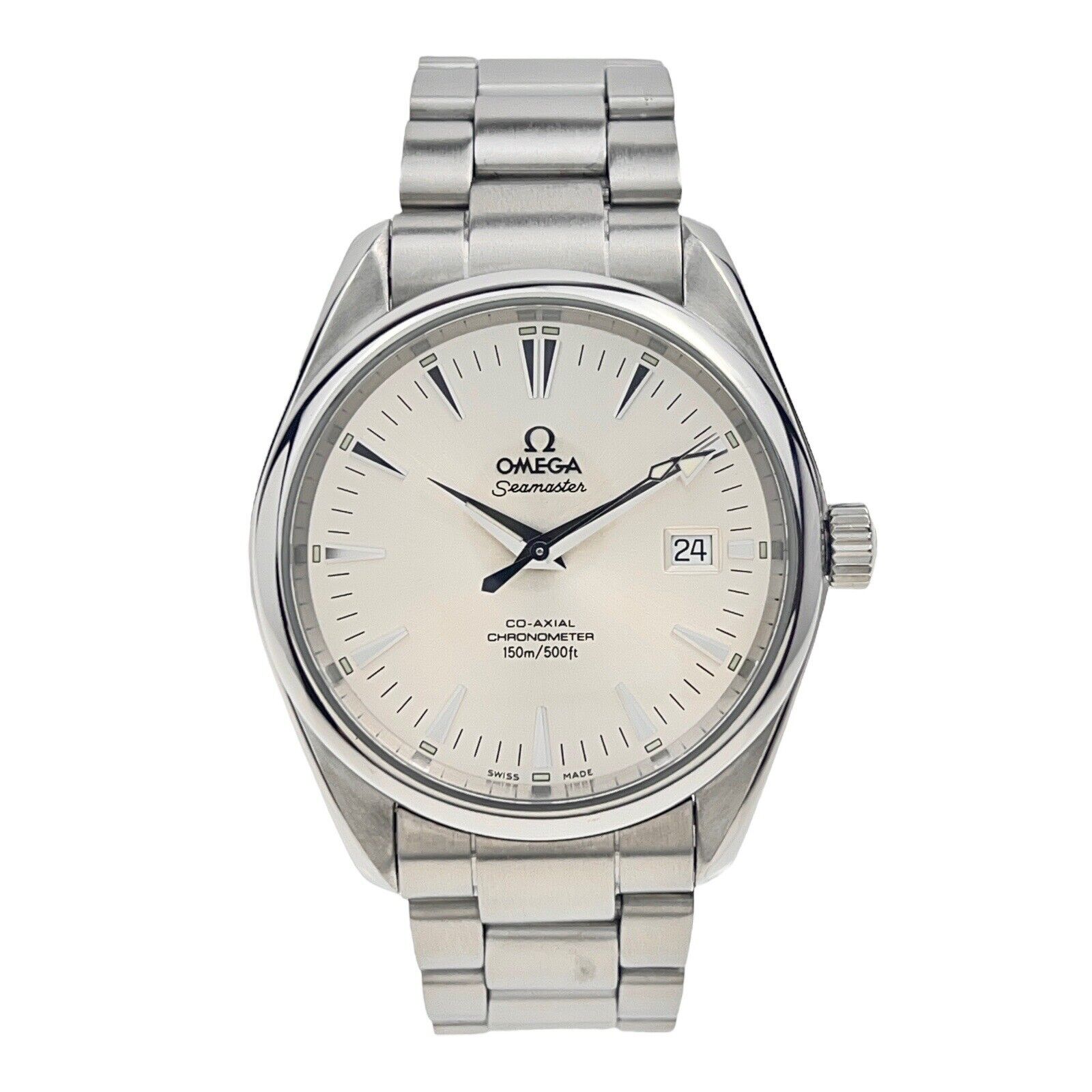 Omega Red 2503.3 Seamaster Aqua Terra Co-Axial Chronometer Automatic 3 ...