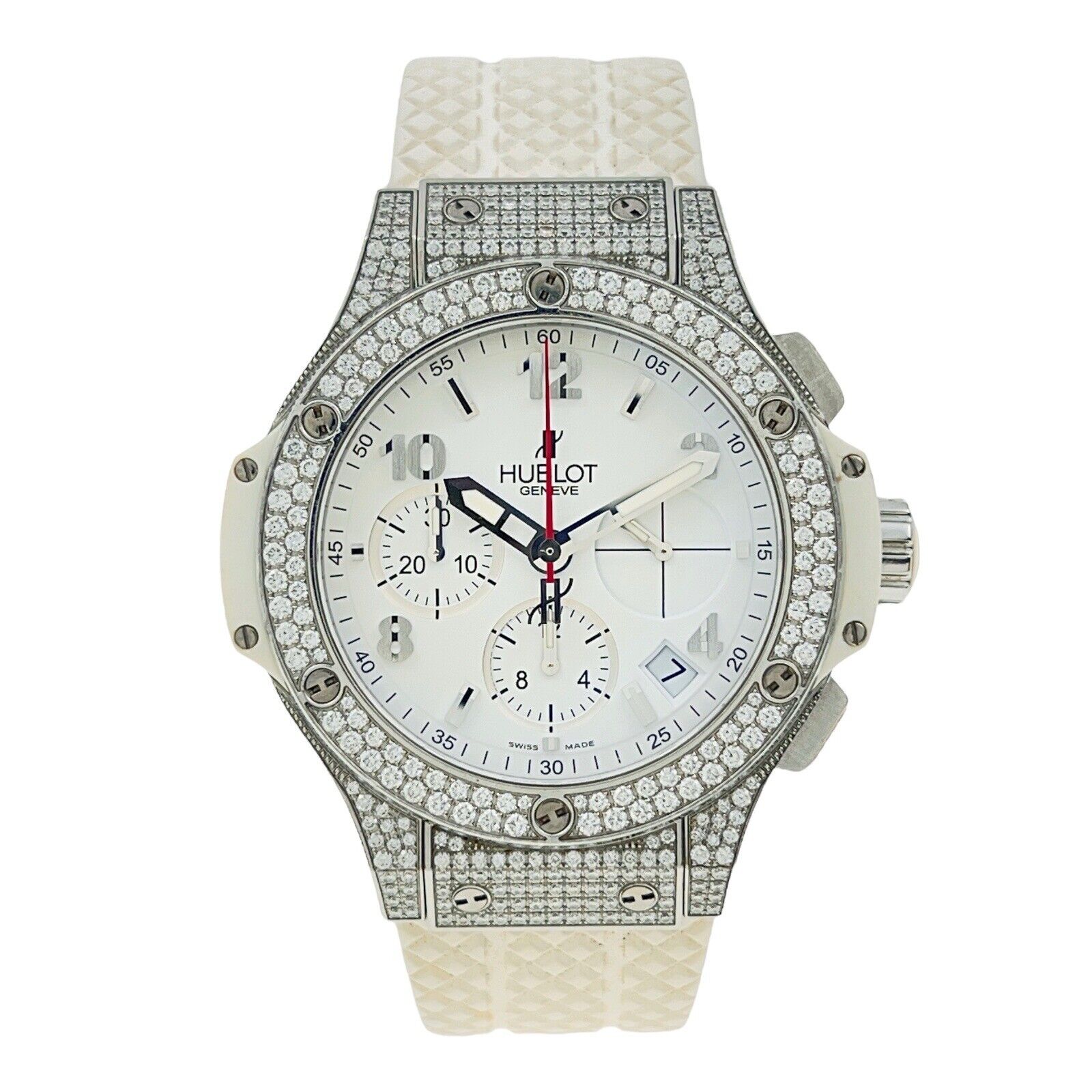 Hublot Big Bang Aspen Steel 41mm Automatic Men’s Watch Factory Diamond ...