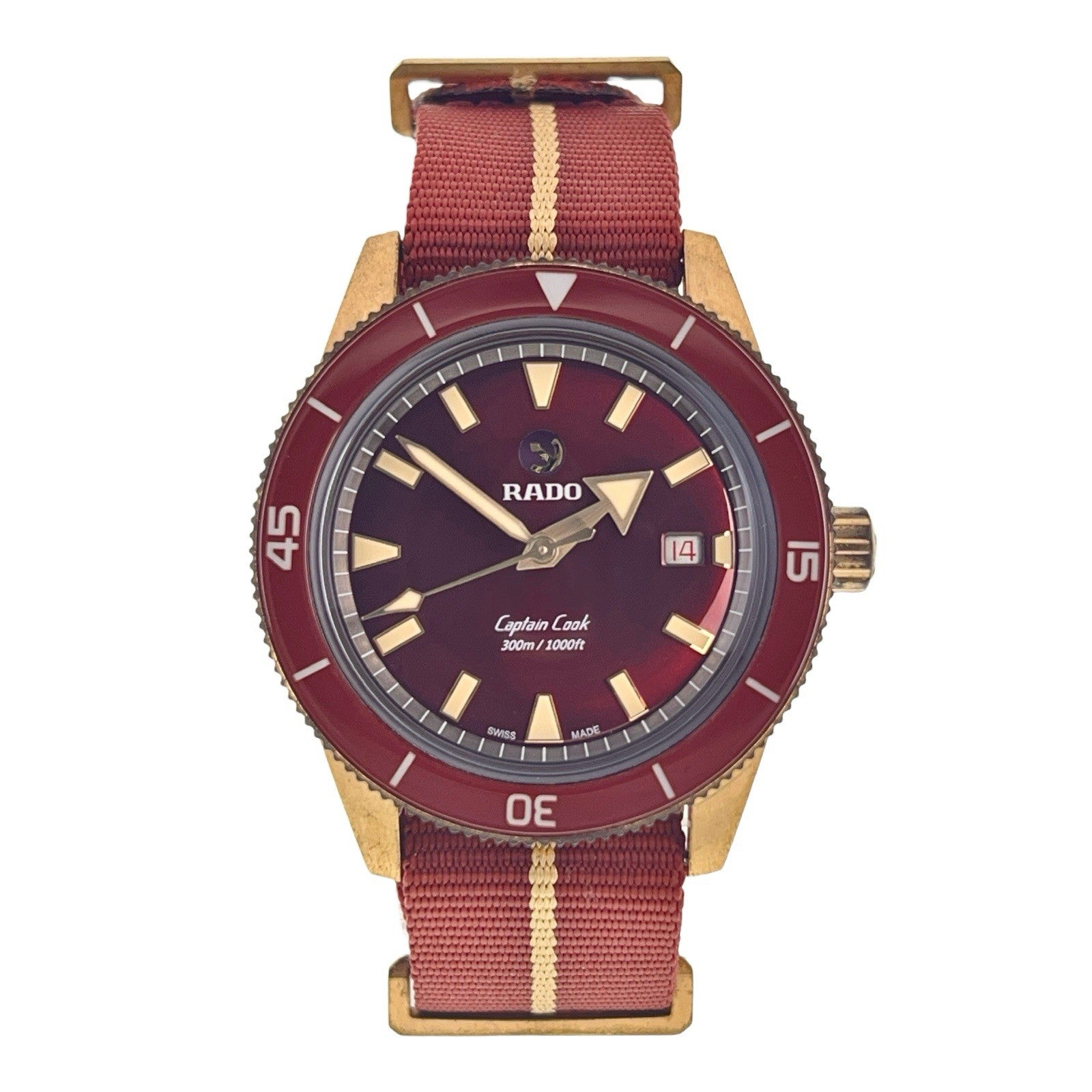 Rado HyperChrome Bronze Red Dial 763.0504.3 – Birmingham Luxury Watches
