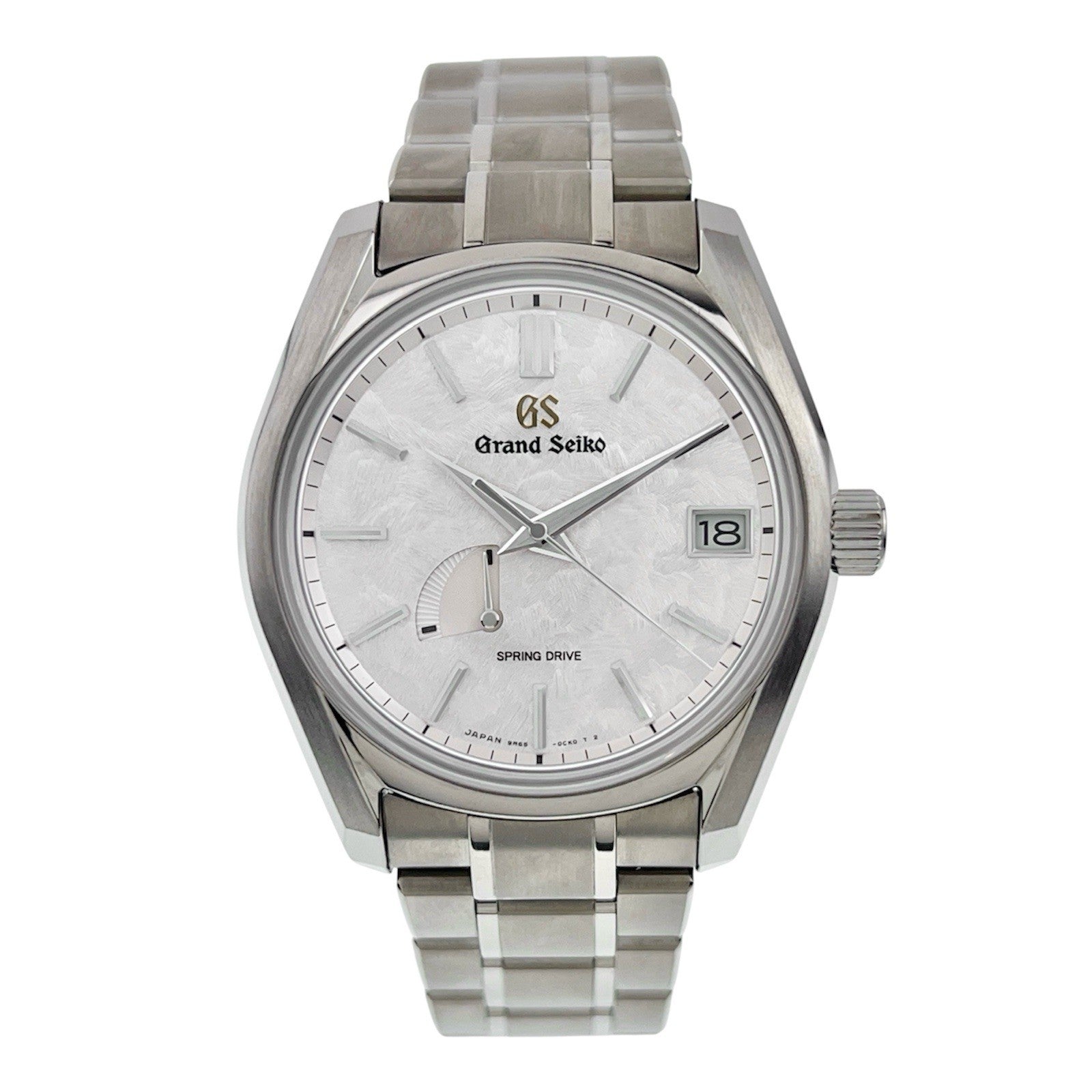 Grand Seiko Spring Shunbun Titanium Pink Dial 40mm Automatic Mens Watc ...