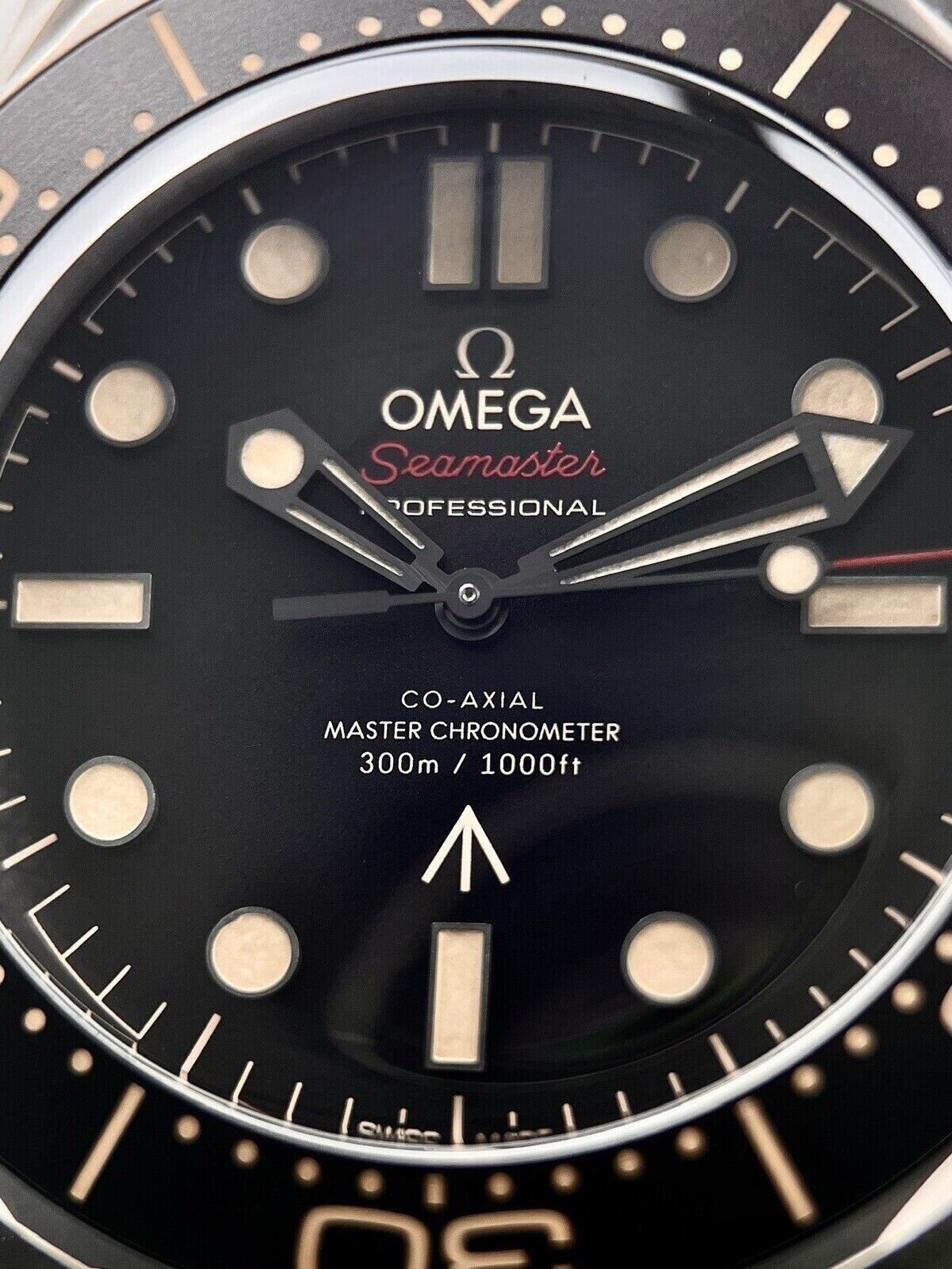Omega Seamaster 007 James Bond NTTD Brown Titanium 210.92.42.20.01.001 ...