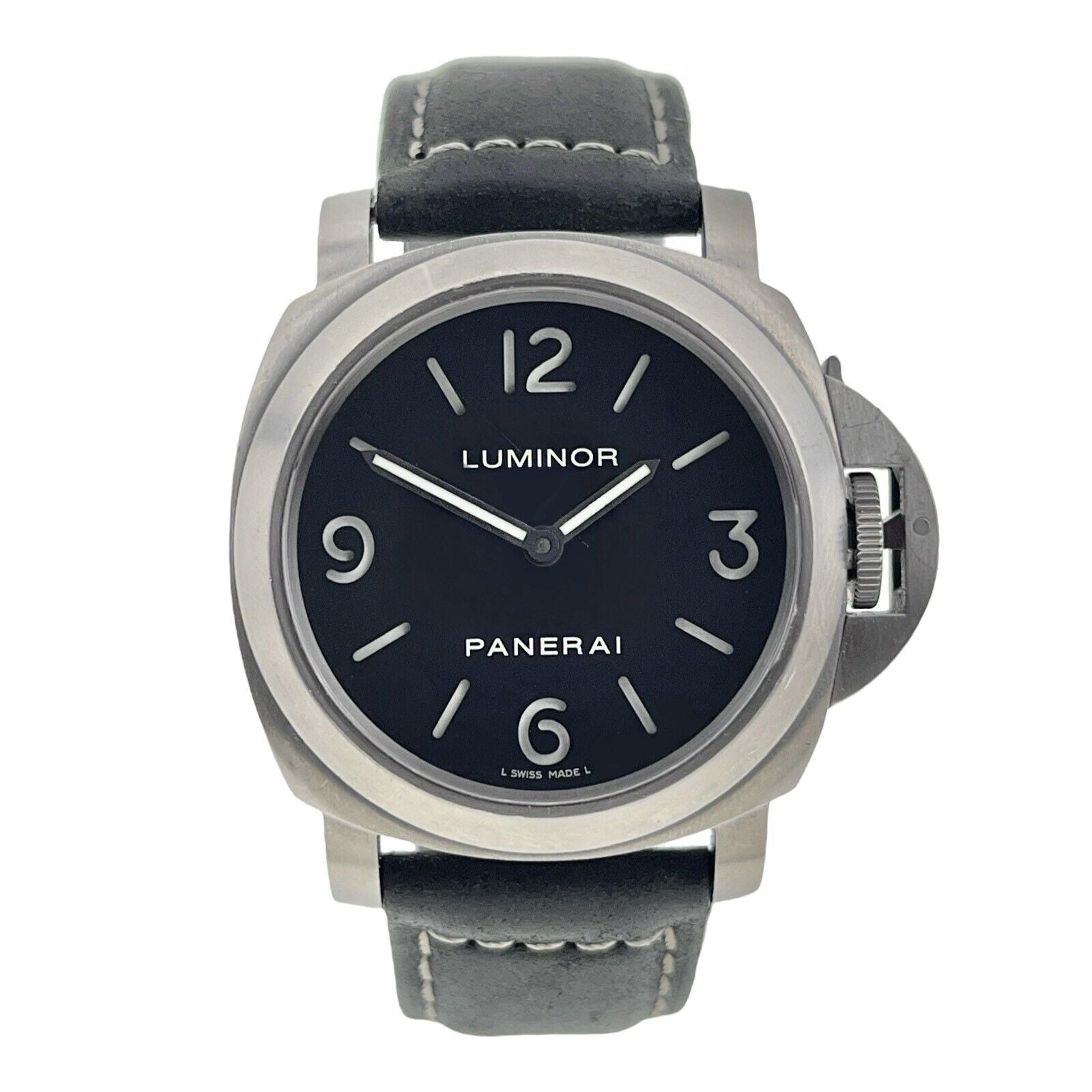 Panerai Luminor Base Titanium 44mm Manual Wind Men's Watch PAM00176 ...