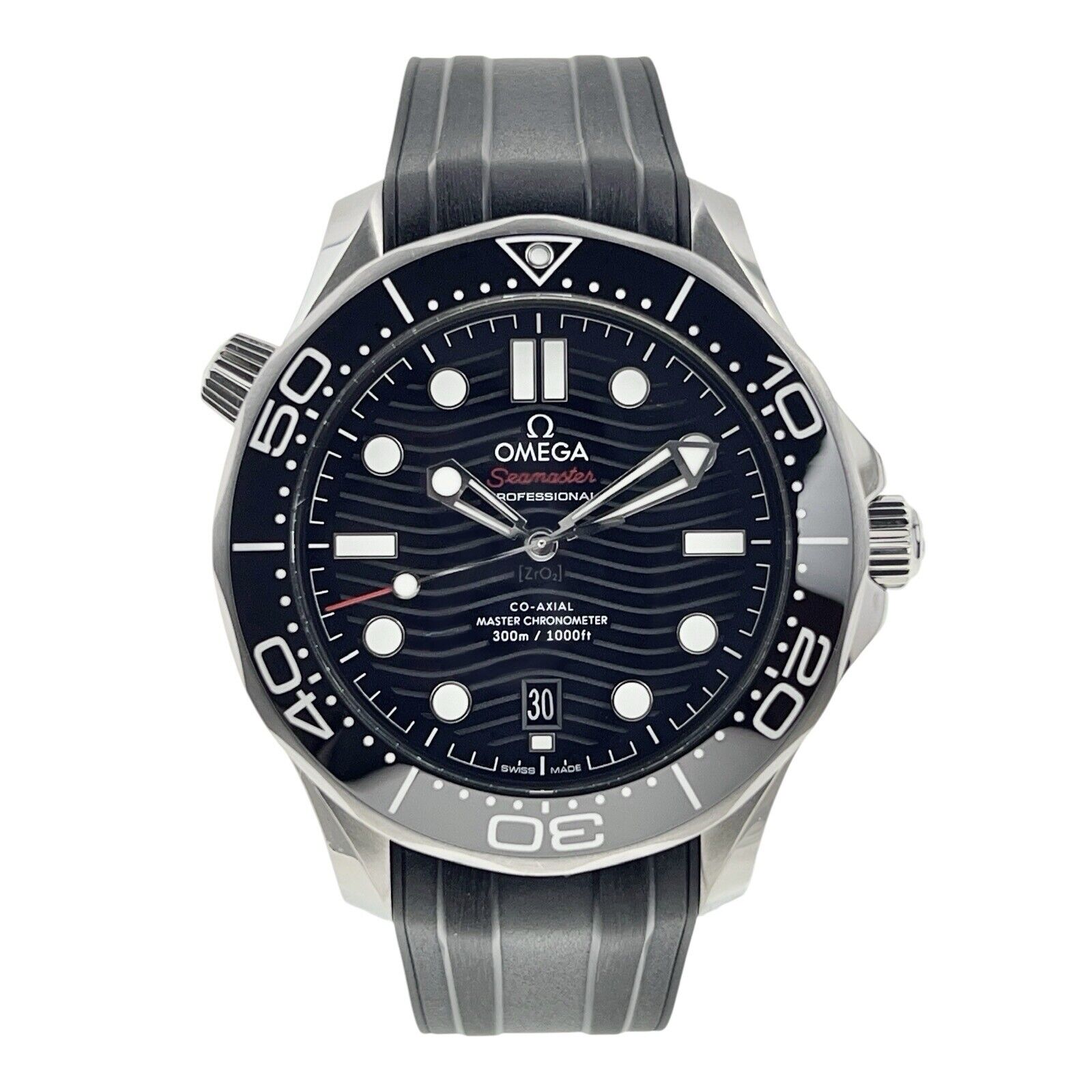 2019 Omega Seamaster Diver 300m Steel Black Dial 42mm Automatic Men’s ...