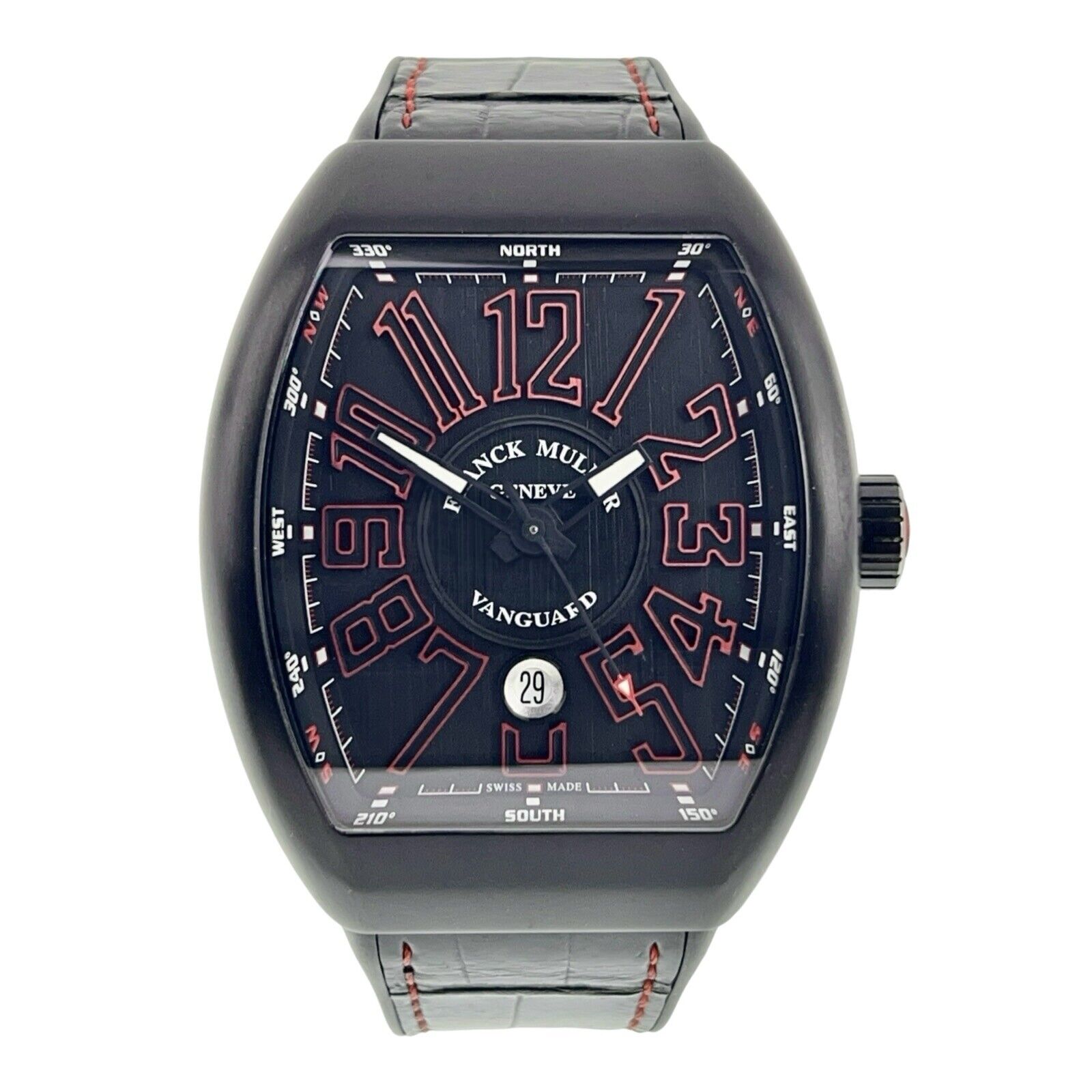 Franck Muller Titanium Black Dial 44mm Automatic Movement Men’s Watch ...