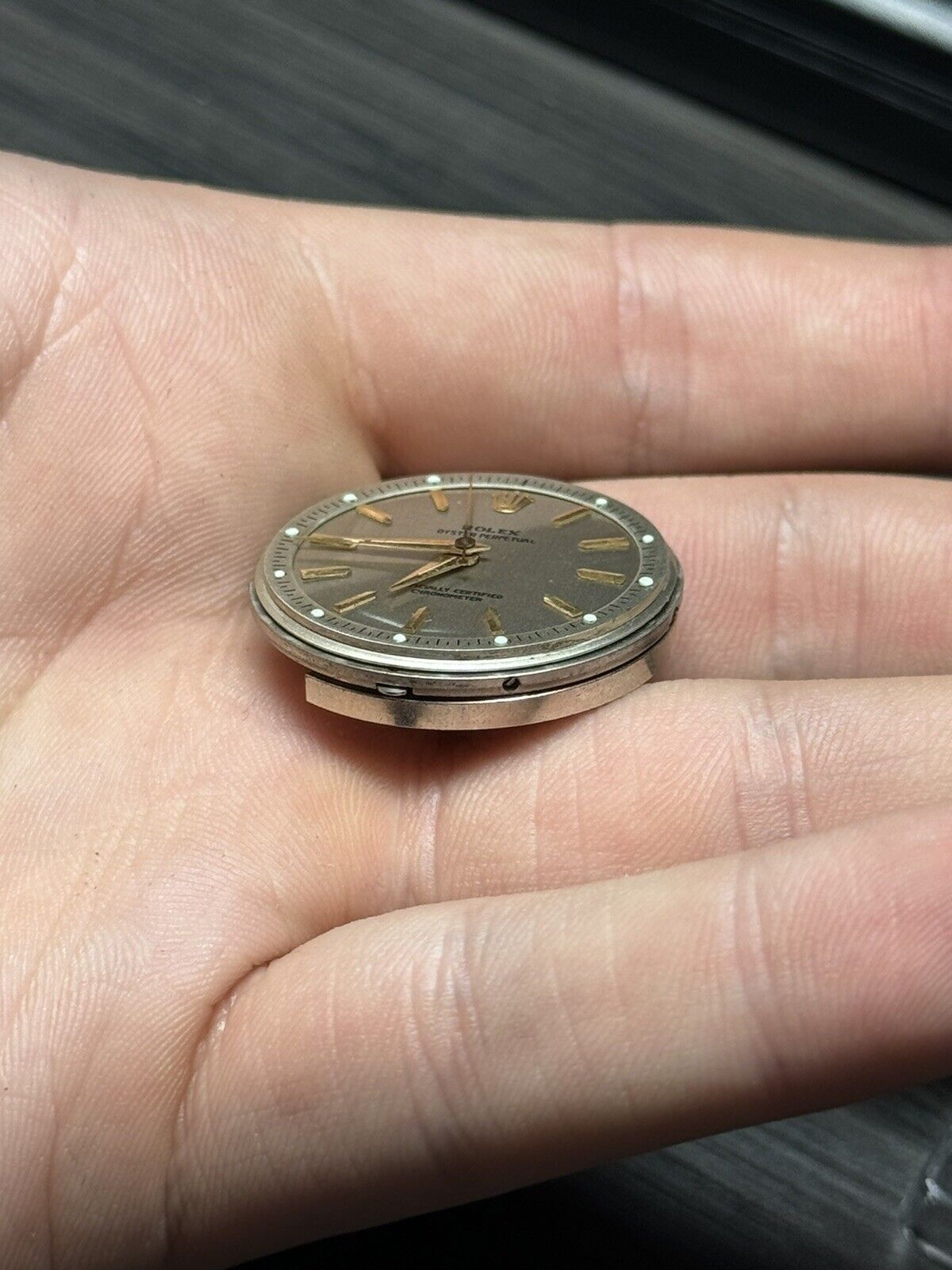 Original Rolex 1030 Automatic Movement perfect Butterfly Perpetual - A ...