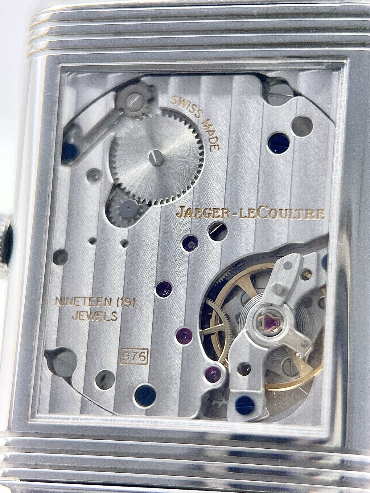 Jaeger LeCoultre Reverso Watch Manual Wind 30x42mm Open Back Watch 273 ...