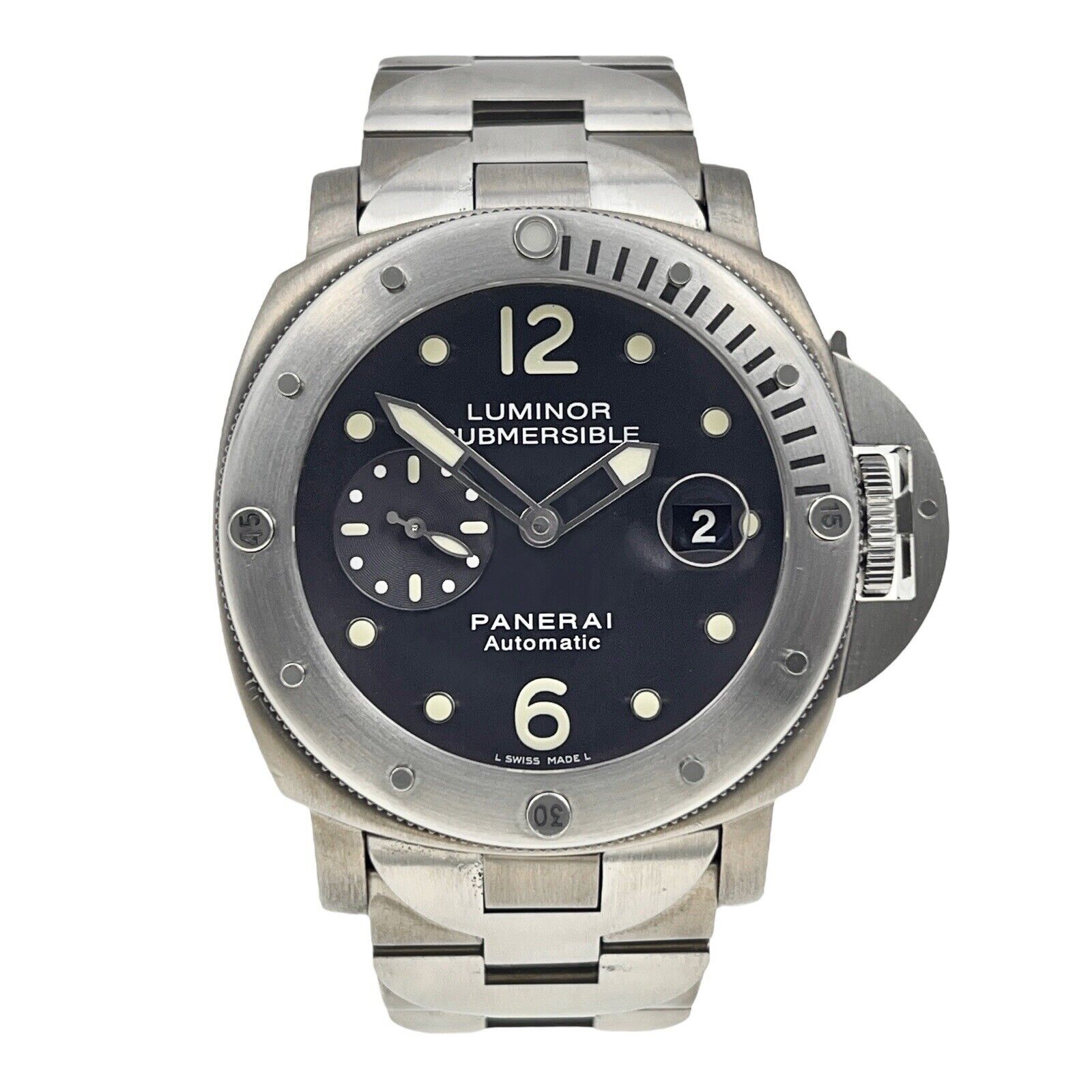 Panerai Luminor Submersible Titanium Gray 43mm Automatic Men’s Watch P ...