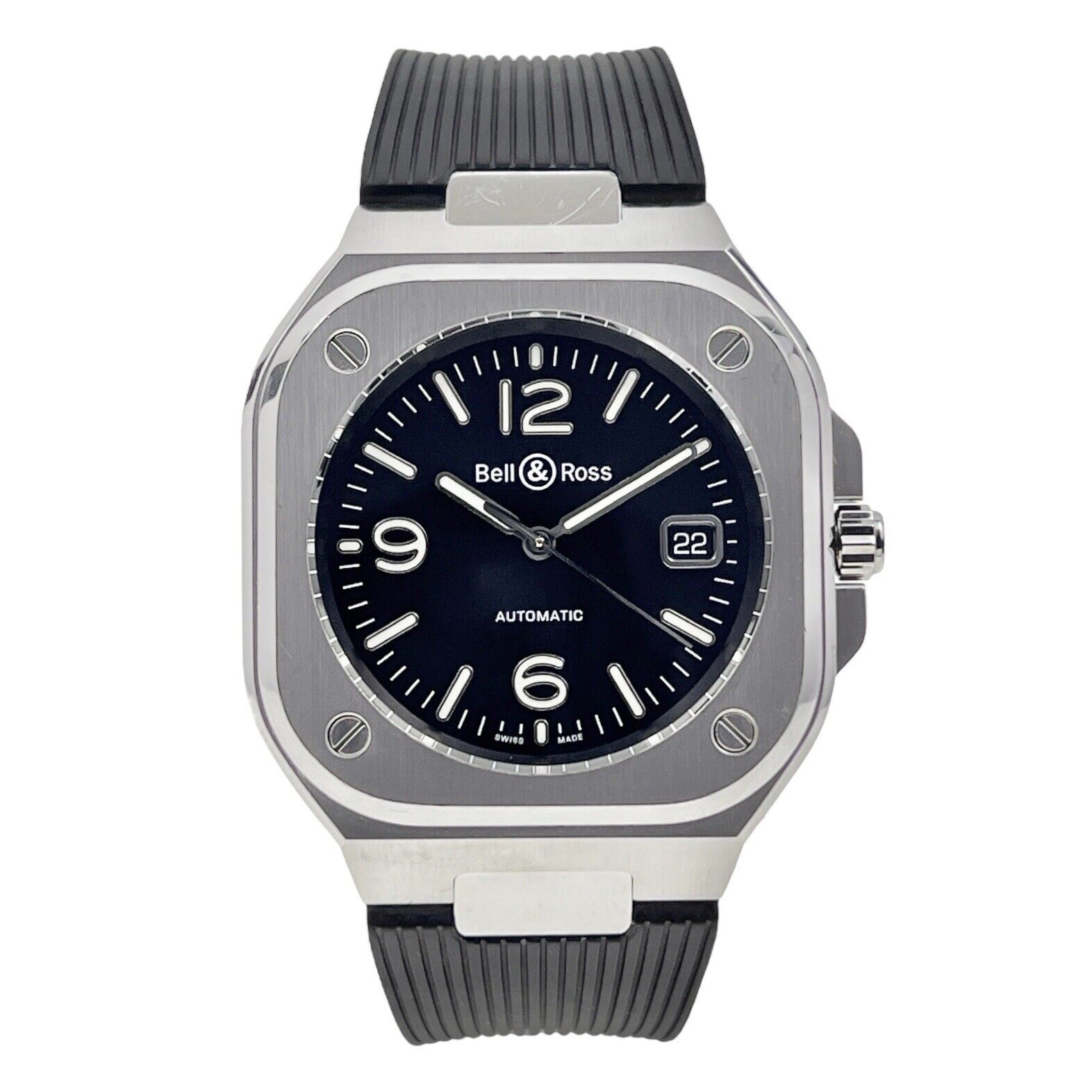 2021 Bell & Ross BR05 Automatic 40mm Black Dial Stainless Steel -Box A ...