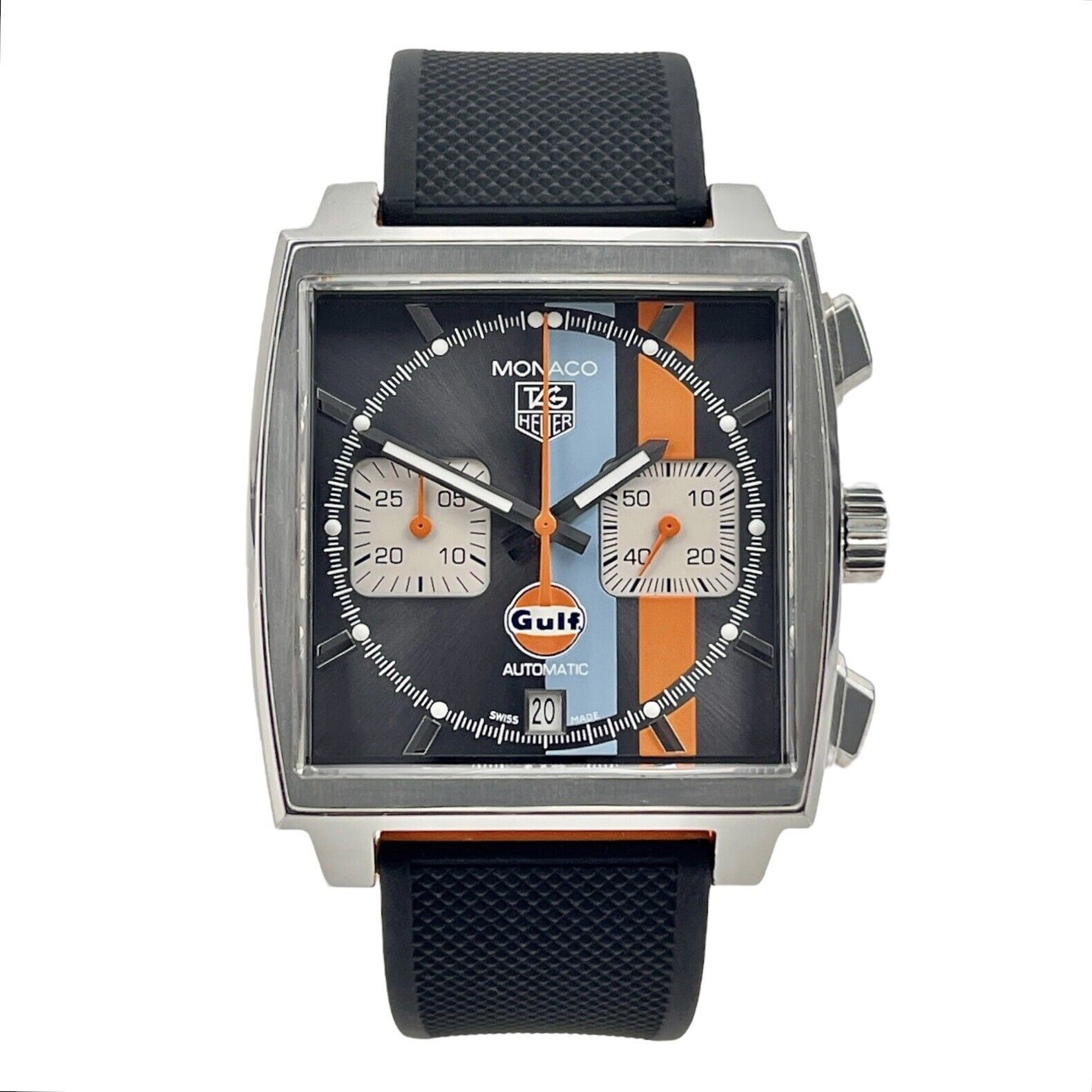 Tag Monaco Gulf Automatic Chronograph 39mm CAW2113 Men’s Watch ...